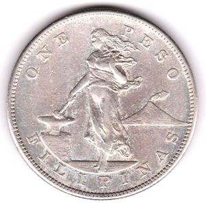 Coin: 1 Peso (Philippines) (1903~1945 - American Colonial Period) WCC:km168