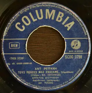 සංගීත වාර්තාව: Στράτος Διονυσίου: Τους Πόνους Μας Ενώσαμε / Χθες Το ...