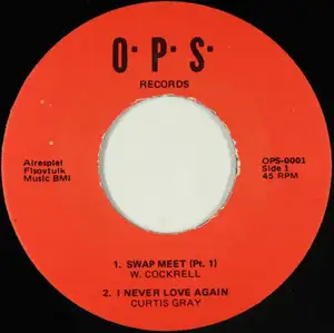Music Record: W. Cockrell / Curtis Gray / R.J. King: Swap Meet / I ...