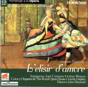 සංගීත වාර්තාව: Gaetano Donizetti - José Carreras, Lillian Watson, John ...