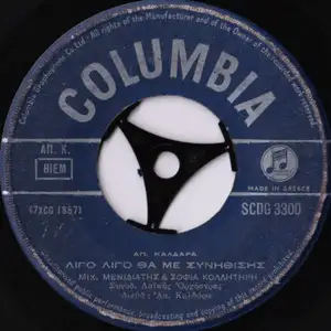 Disco de Música: Μιχάλης Μενιδιάτης & Σοφία Κολλητήρη / Γρηγόρης ...