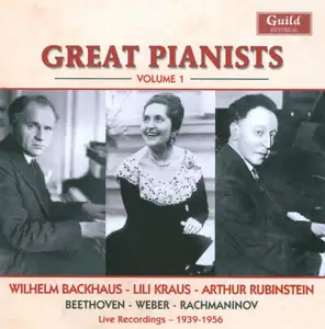 Disco Musical: Wilhelm Backhaus - Lili Kraus - Arthur Rubinstein ...