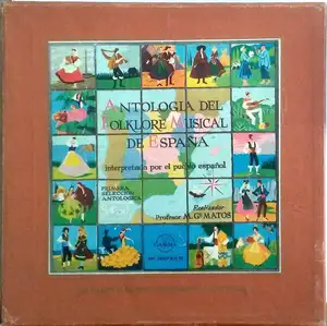 Disco Musical: Various: Antología Del Folklore Musical De España ...