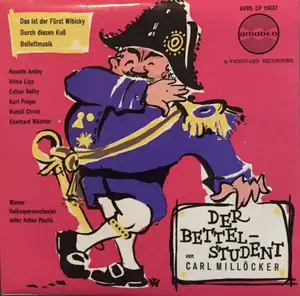 Disc de Música: Carl Millöcker, Wiener Staatsopernchor Und Orchester Der Wiener Staatsoper ...