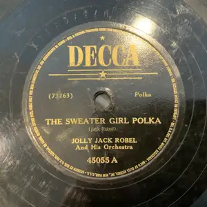 Mūzikas ieraksts: Jolly Jack Robel And His Band: The Sweater Girl Polka ...