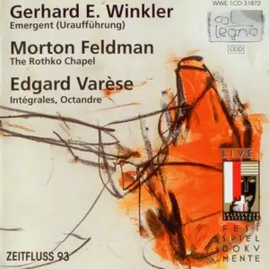 Grabación de música: Gerhard E. Winkler • Morton Feldman • Edgard ...