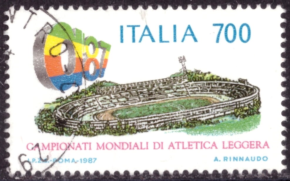 イタリア: Olympic Stadium - Rome, 1987 : US$ 0.12 from Lola22 : Stamps ...