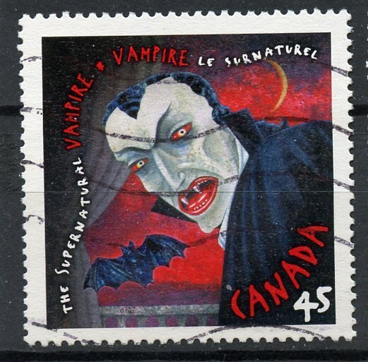 Canada: Vampire, 1997 : US$ 0.15 from Whitby : Stamps for sale : Colnect