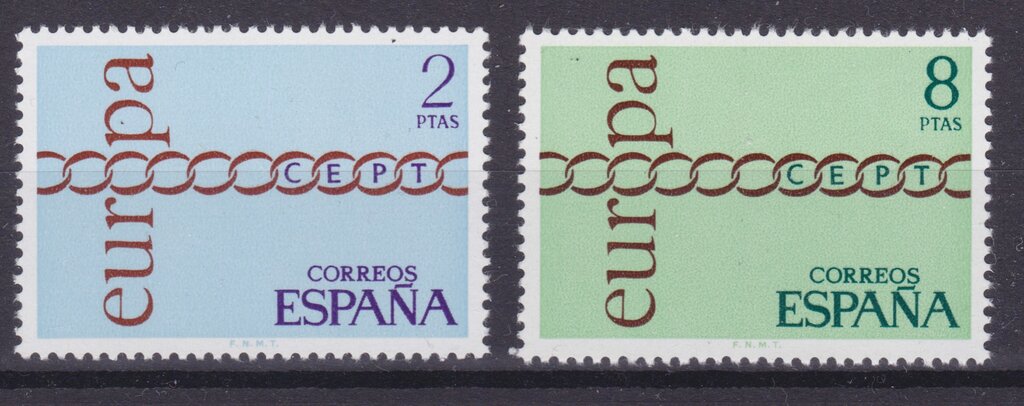 EUROPA: Chains : US$ 0.17 from inguna : Stamps for sale : Colnect