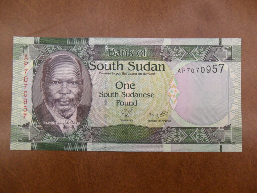 South Sudan: 1 South Sudanese Pound, 2011 : US$ 1.11 from ivanmiljko ...