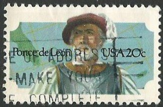 United States of America: Ponce De Leon, 1982 : US$ 0.07 from jesusa20 ...