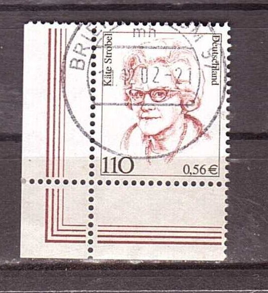Deutschland, Bundesrepublik: Käte Strobel (1907-1996), 2000 : US$ 0,01 ...