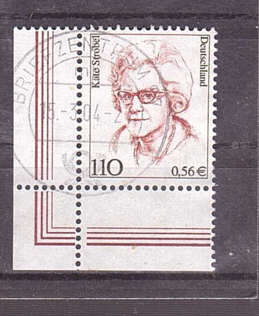Deutschland, Bundesrepublik: Käte Strobel (1907-1996), 2000 : US$ 0,01 ...