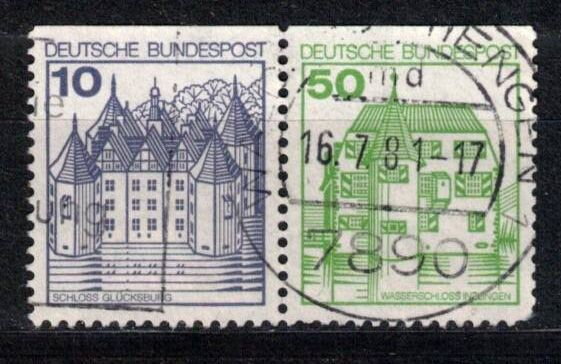 Germany, Federal Republic: Glücksburg & Inzlingen Castles, 1990 : US$ 0 ...