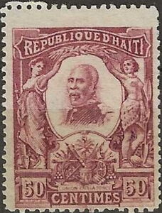 Haiti: General Pierre Nord Alexis (1820–1910), 1904 : US$ 0.10 from ...