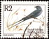Stamp: Blue Swallow (Hirundo atrocaerulea) (South Africa(Definitives ...