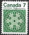 Stamp: Snowflake (Canada(Christmas (1971)) Mi:CA 489x,Sn:CA 555,Yt:CA ...