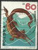Stamp: Mesosaurus (Poland(Prehistoric Animals) Mi:PL 1573,Sn:PL 1310,Yt ...