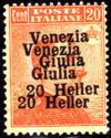 Timbre: Italian Occupation of Veneto Giulia (Italie, Occupation du ...