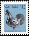 Stamp: Weathercock (Canada(Heritage Artifacts) Mi:CA 857A,Sn:CA 921,Yt ...