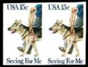 Stamp: Guide Dog (United States of America(50th Anniversary of First US ...