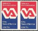 Stamp: Veterans Administration Emblem (United States of America ...