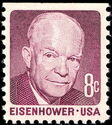 Stamp: Dwight David Eisenhower (United States of America(Prominent ...