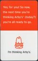 United States of America : Gift Cards [Arby's] [1/2]