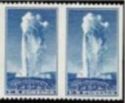 Stamp: Geyser Old Faithful, Yellowstone National Park, Wyoming (United ...