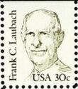Stamp: Dr. Frank C. Laubach (United States of America(Great Americans ...