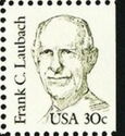 Stamp: Dr. Frank C. Laubach (United States of America(Great Americans ...