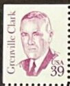 Stamp: Grenville Clark (United States of America(Great Americans) Mi:US ...