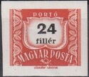 Stamp: Postage due (Hungary(Red-Black Postage due serie I. 1958) Mi:HU ...