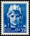 Stamp: "Italia turrita" (Italy(Imperial Series) Mi:IT 306X,Sn:IT 220,Yt ...