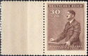 Znaczek: Adolf Hitler at the Lectern (Czechy i Morawy(53rd Birthday of Adolf Hitler) Mi:DE-BM 85 ...