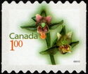 Stamp: Giant Helleborine (Epipactis gigantea) - Sawtooth perf (Canada ...