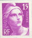 Sello: Marianne type Gandon (Francia(Marianne) Yt:FR 727,Mi:FR 700,Sn ...