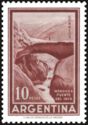 Stamp: Inca Bridge, Mendoza (Argentina(Personalities and Landscapes ...
