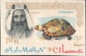 Stamp: Sheik Rashid and Spur-thighed Tortoise (Testudo graeca) (Ajman ...