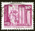 Stamp: Lenin Monument, Leninplatz, Berlin (Germany, Democratic Republic ...