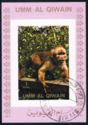 Stamp: Titi (Callicebinae) (Umm al-Qiwain(Animals (I), large format) Mi ...
