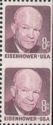 Stamp: Dwight David Eisenhower (United States of America(Prominent ...