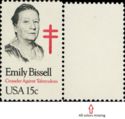 Stamp: Emily Bissell (crusader against tuberculosis) (United States of ...