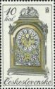 Stamp: Bracket Clock (Jan Kraus) (Czechoslovakia(18th Century Clocks ...