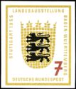 Stamp: Coat of Arms of Baden-Württemberg (Germany, Federal Republic ...