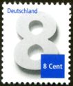 Stamp: Number 8 (Germany, Federal Republic(Additional value) Mi:DE 3188 ...