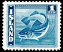Stamp: Atlantic Cod (Gadus morhua) (Iceland(Country-specific Motifs) Mi ...