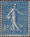 Stamp: Semeuse lignée (France(Semeuse lined background) Yt:FR 205,Mi:FR ...