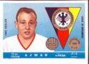 Stamp: Uwe Seeler (1936-2022), Center-forward (Ajman(Sportsmen (II ...