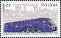 Stamp: Pm36 and Cegielski factory, Chrzanow, 1937 (Poland(Locomotives ...